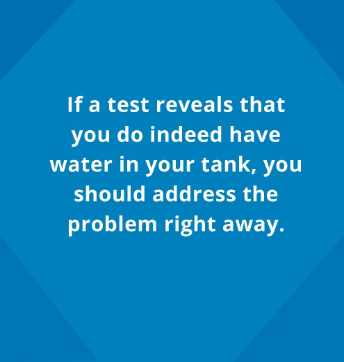 How to Remove Water From an Oil Tank